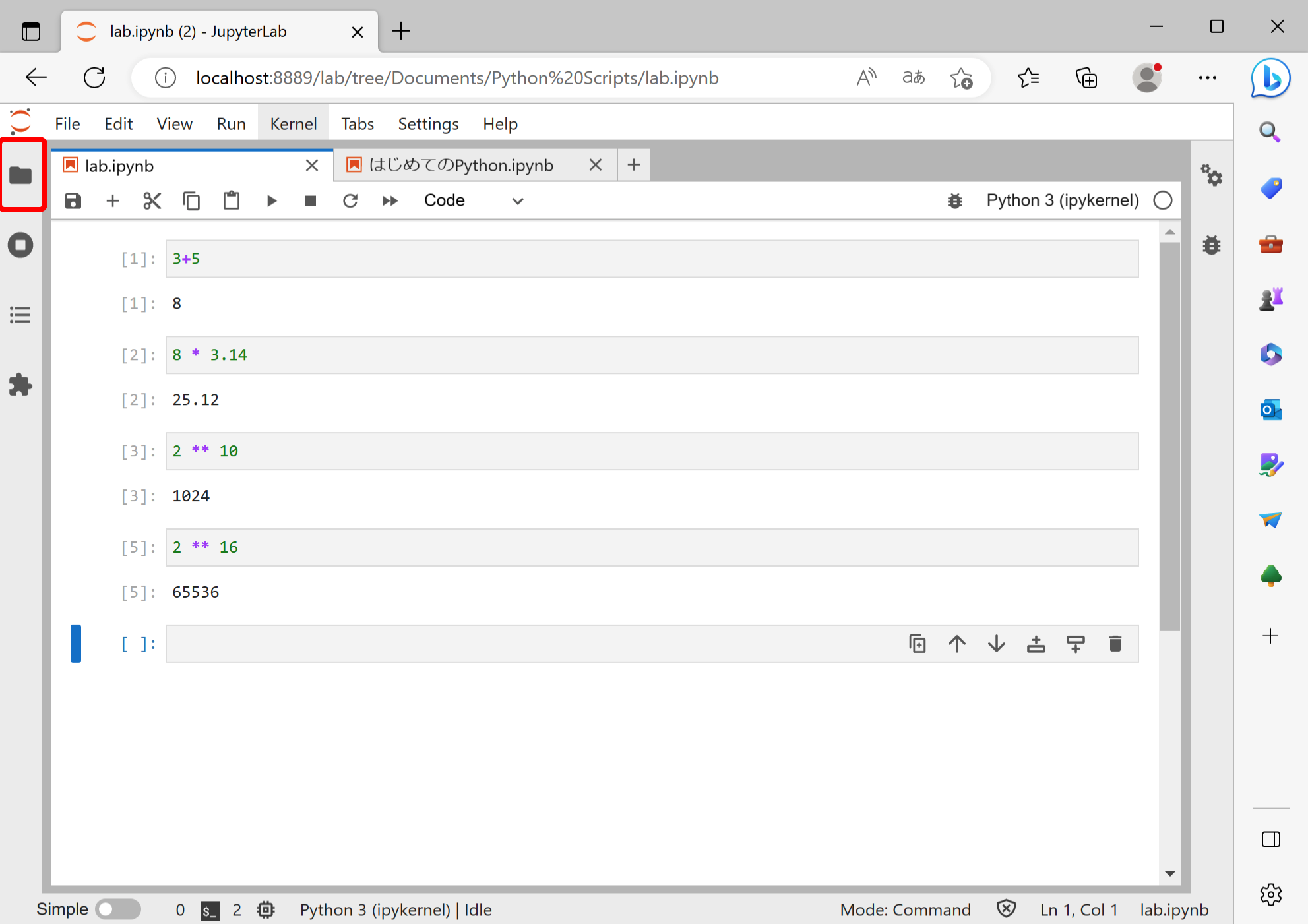 Python の基礎 